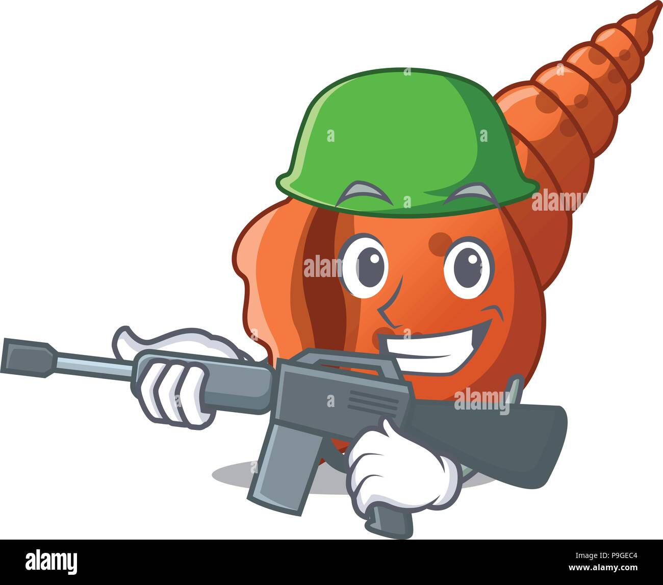 Army snail Stock Vector Images - Alamy