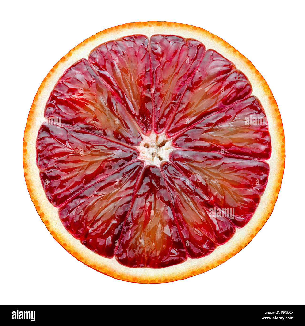 Orange Slice Background