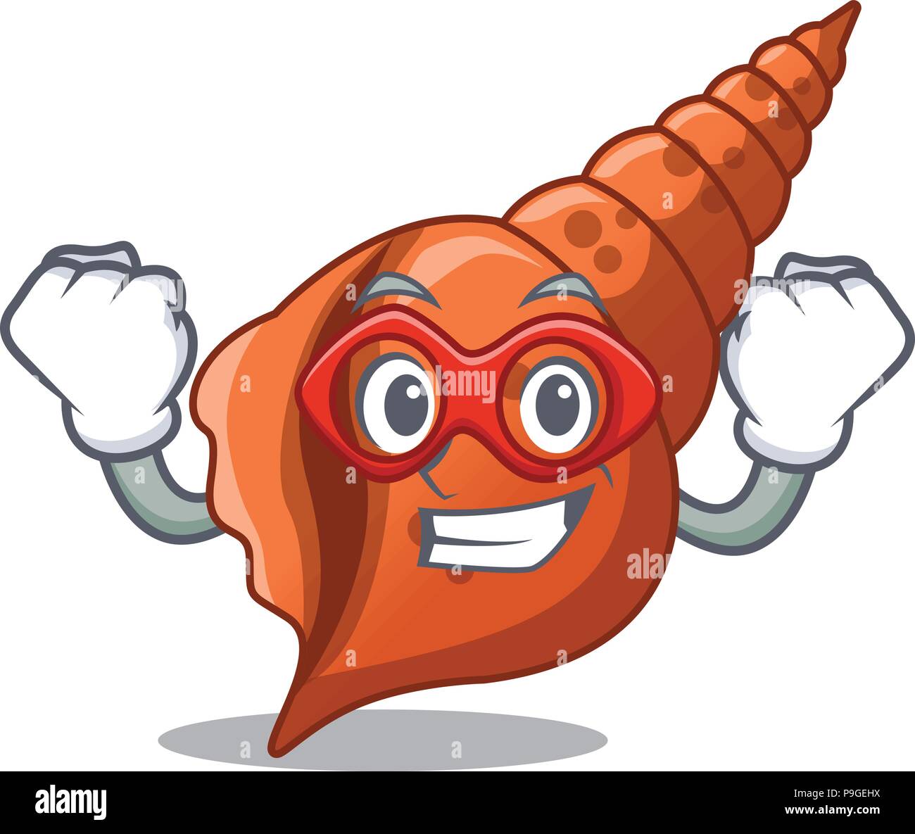 Super hero long shell character cartoon Stock Vector Image & Art - Alamy