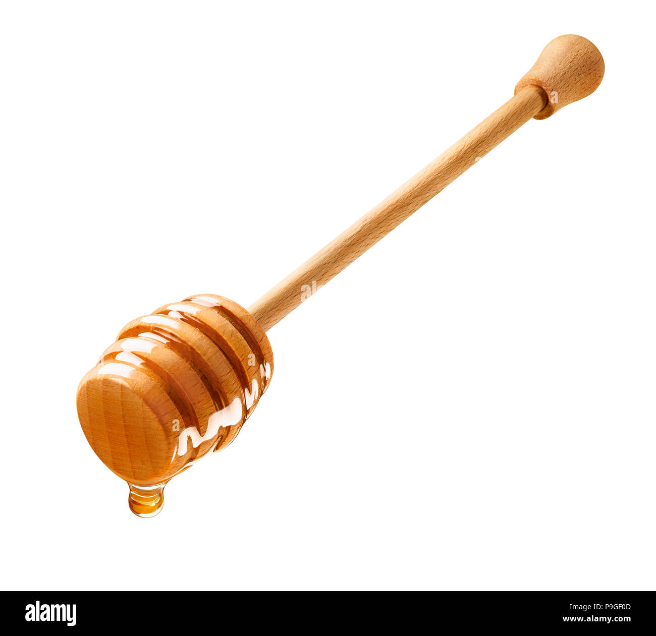 Wooden honey dipper stick hi-res stock photography and images - Alamy