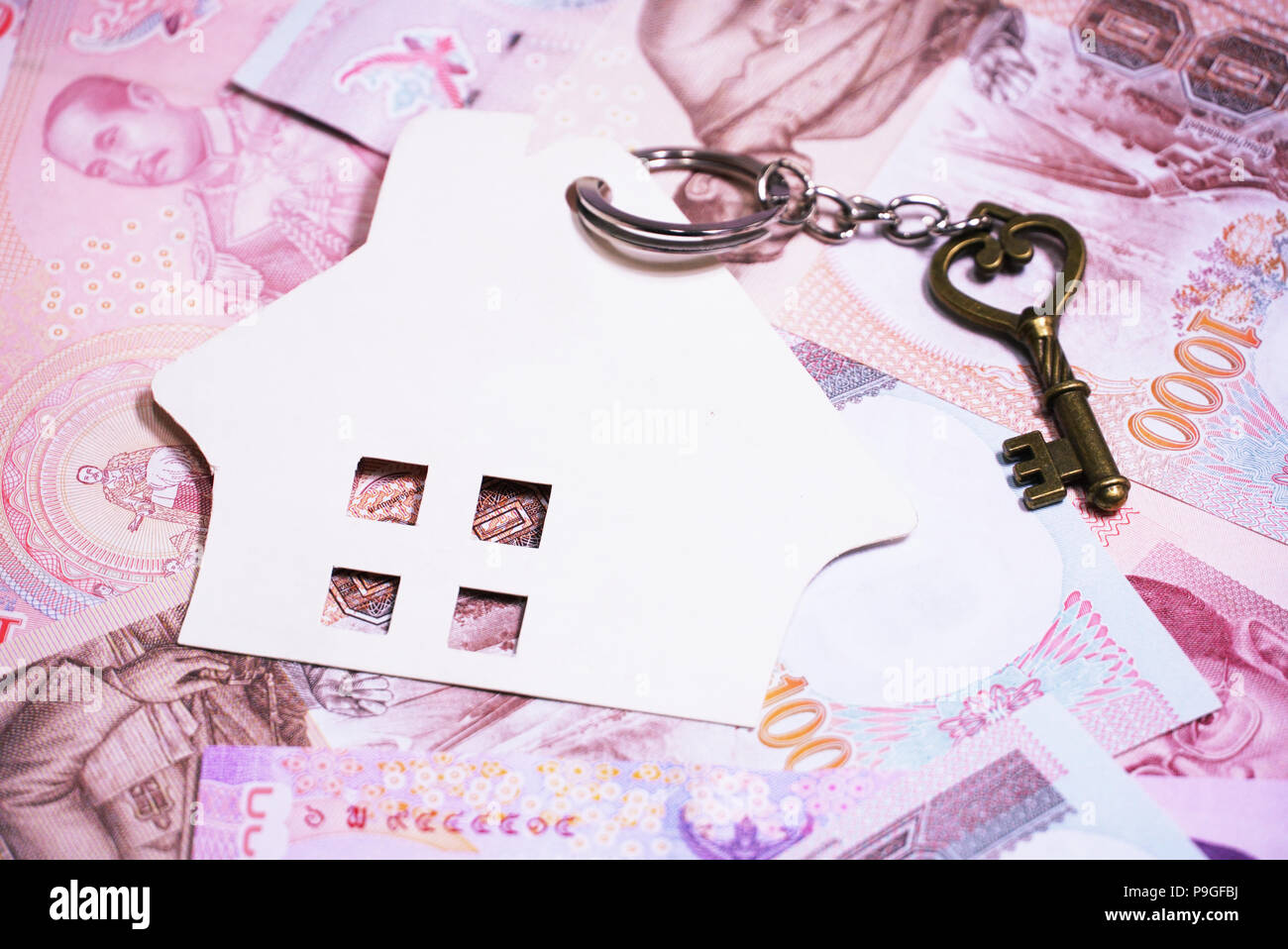 Symbolic house key on hi-res stock photography and images - Alamy