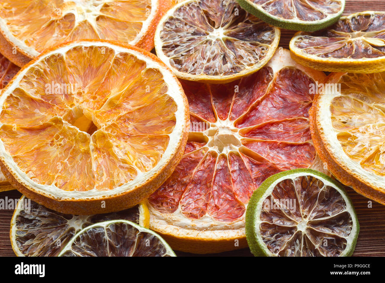 Dried lemon on white hi-res stock photography and images - Alamy