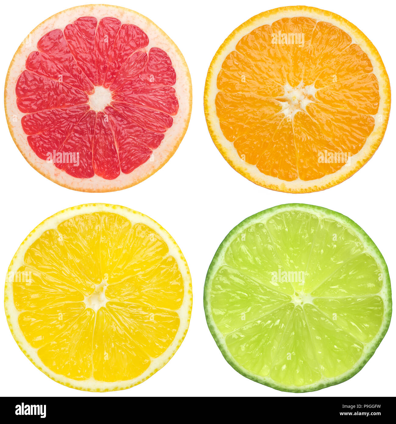 Citrus fruits slice hi-res stock photography and images - Alamy