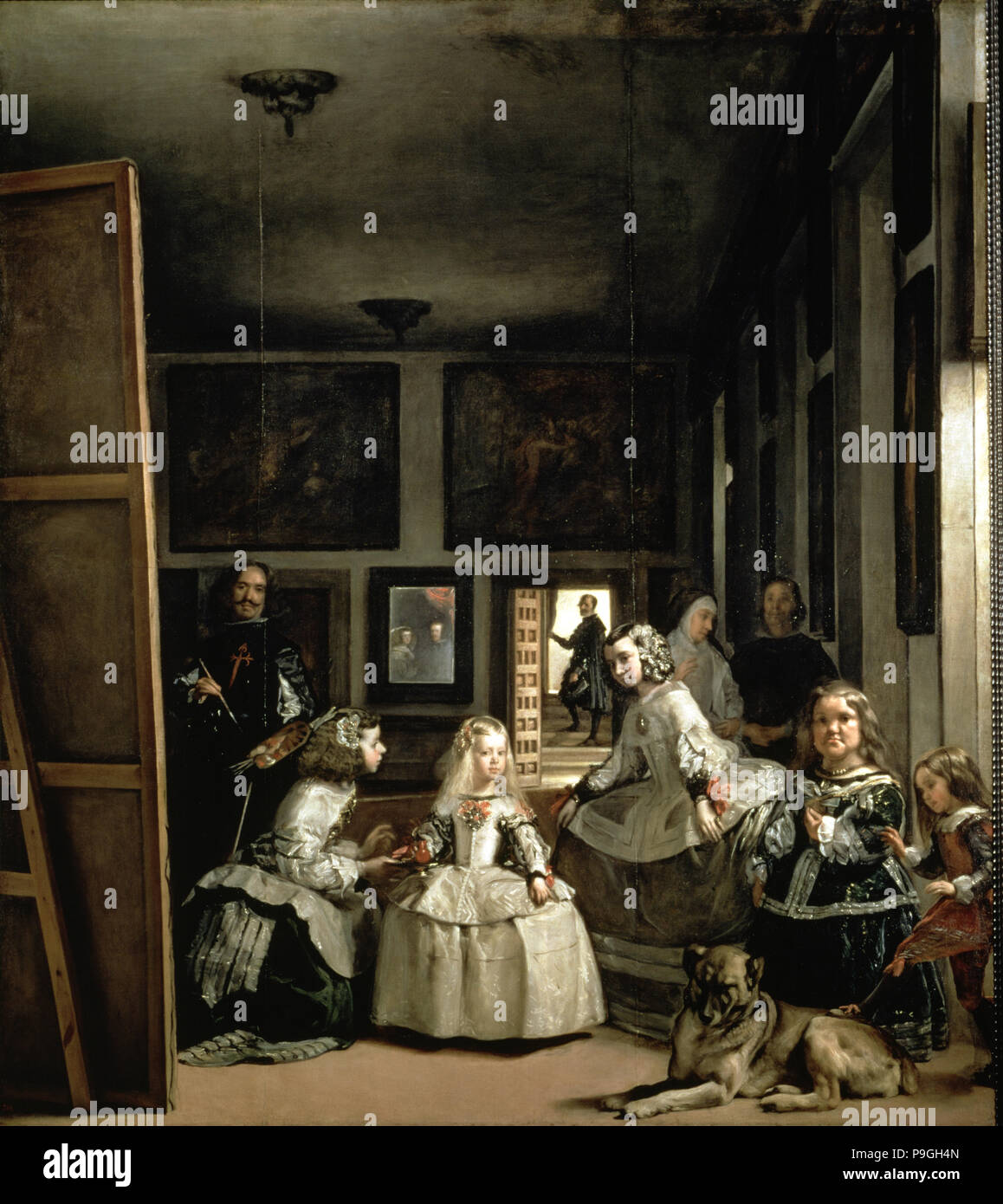 Museo del prado meninas hi-res stock photography and images - Alamy