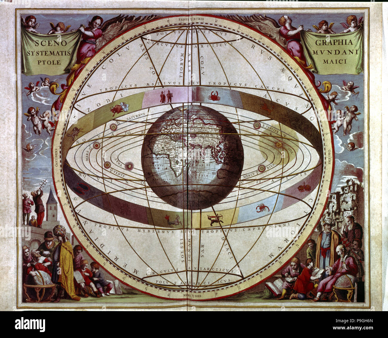 Ptolemaic world map hi-res stock photography and images - Alamy