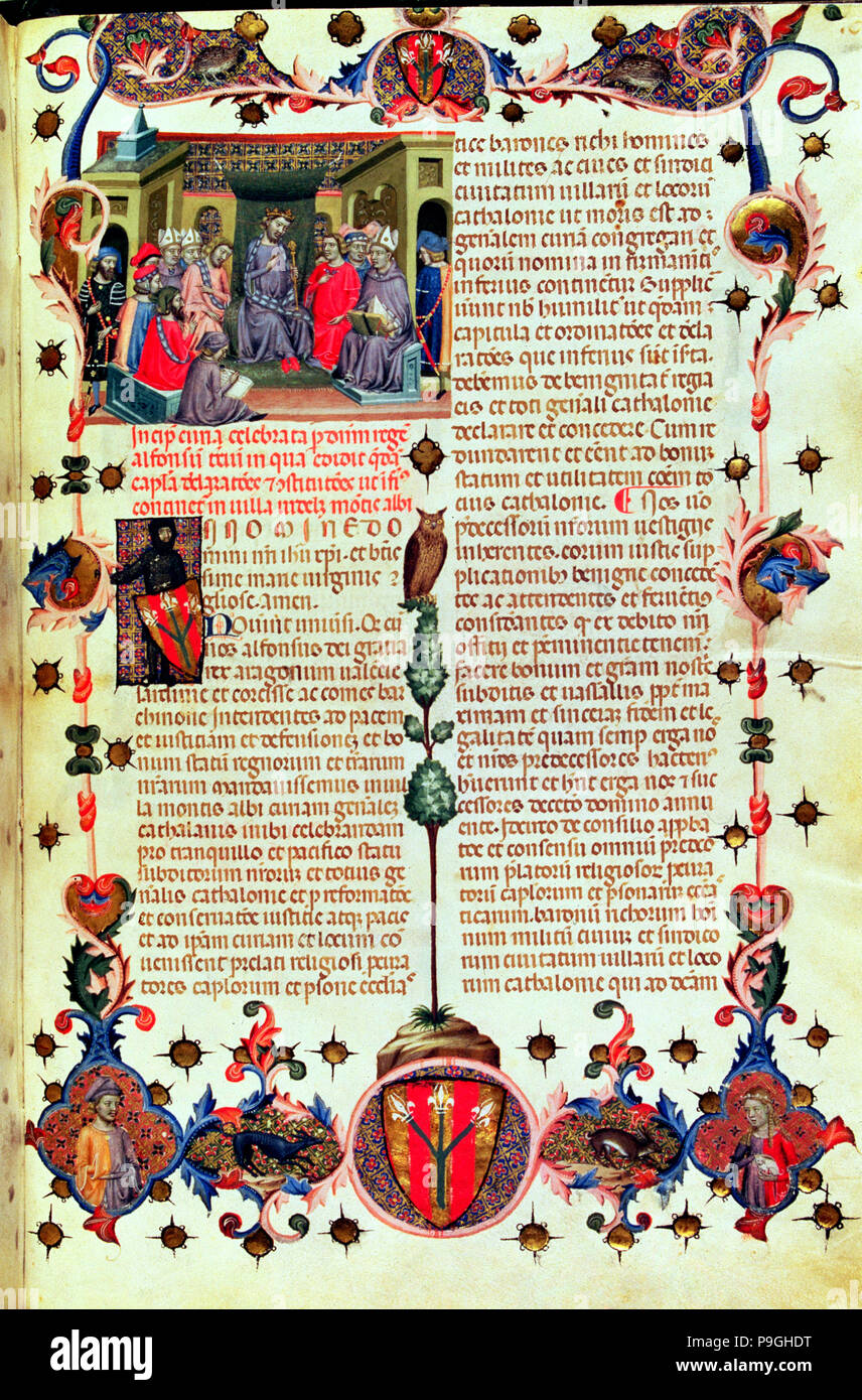 Medieval king codex hi-res stock photography and images - Alamy