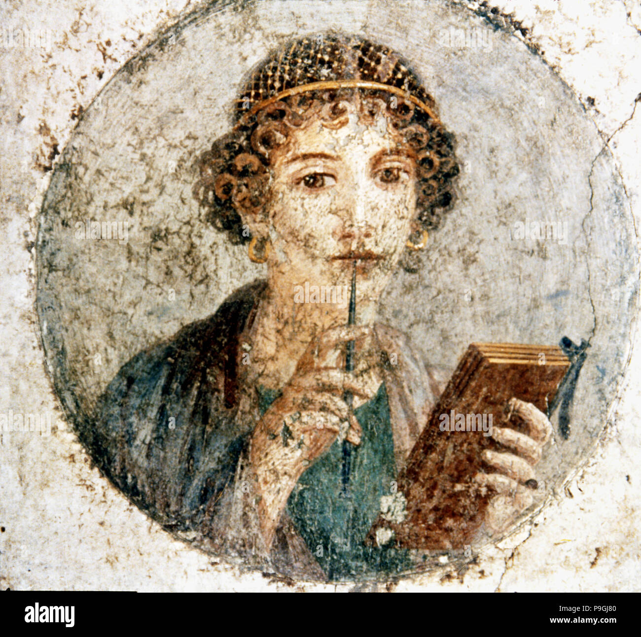 Sappho fresco hi-res stock photography and images - Alamy