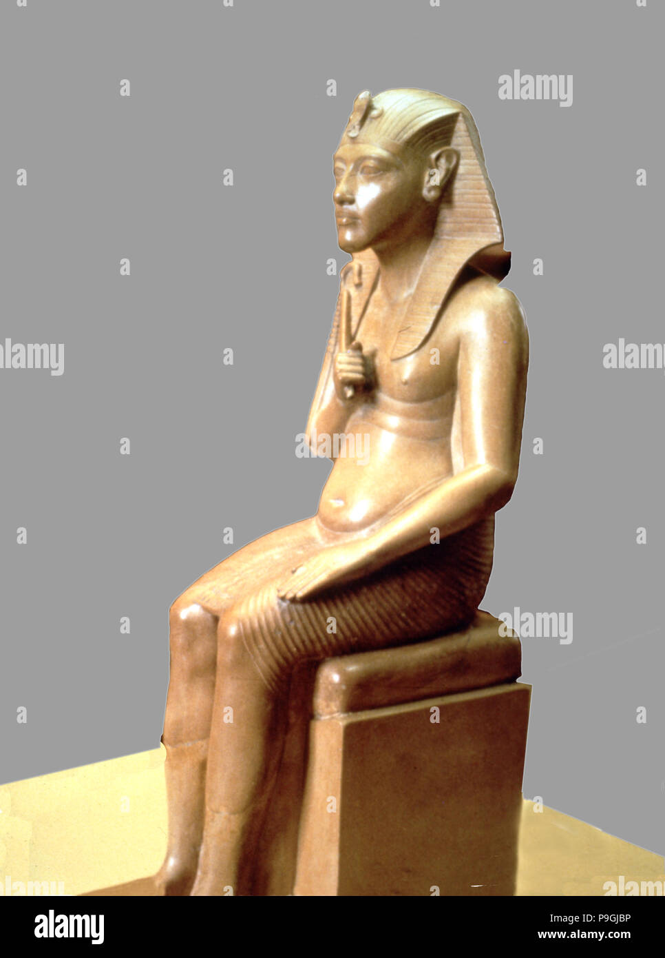 Statue of Amenhotep IV or Akhenaten of the XVIII Dynasty Stock Photo ...