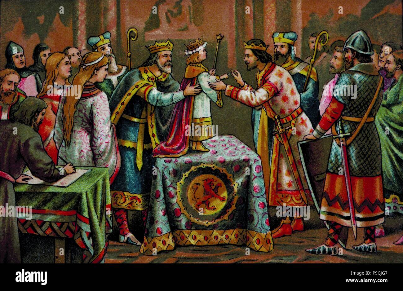 Engagement between the Count of Barcelona Ramon Berenguer IV and ...