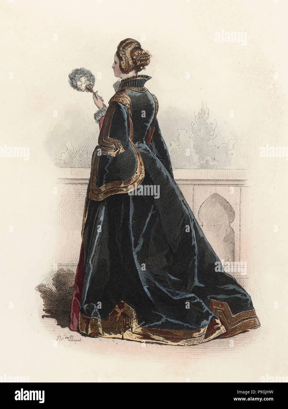 17th century spanish lady hi-res stock photography and images - Alamy