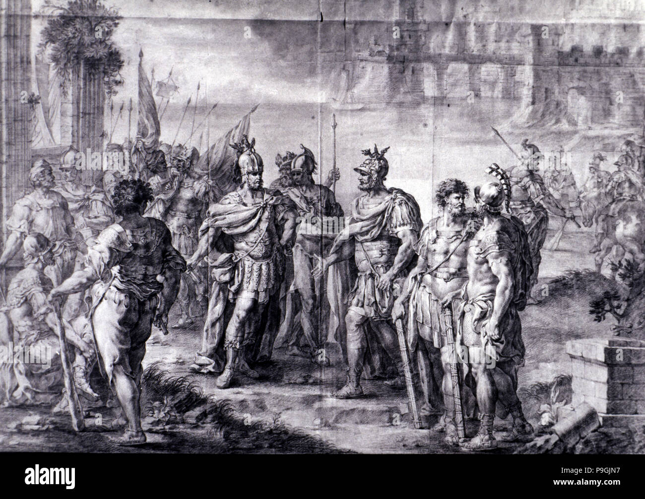 The Visigothic King Suintila (d. 634 d.C.) expels the Byzantines from ...