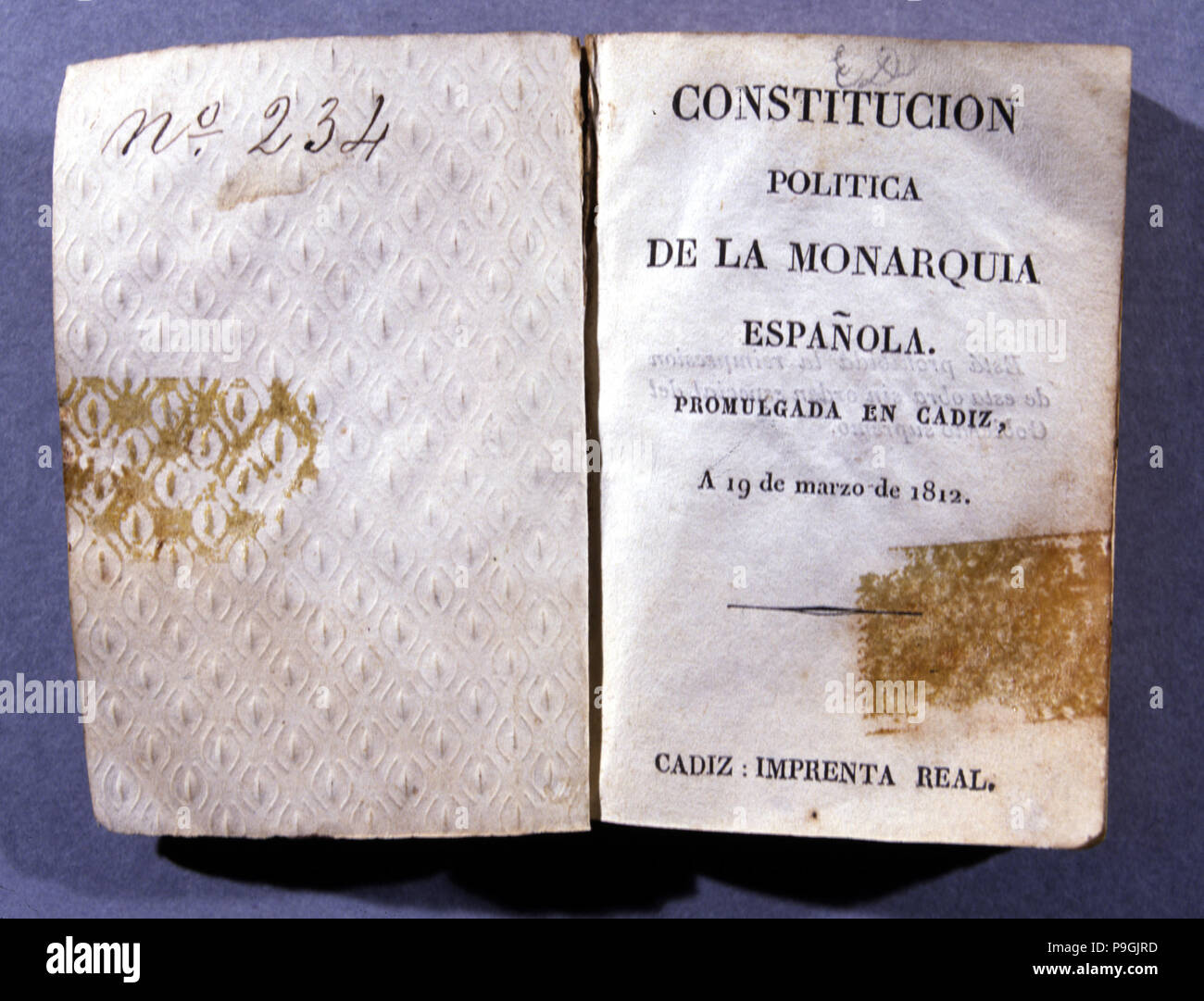 Spanish constitution of 1812 hi-res stock photography and images - Alamy