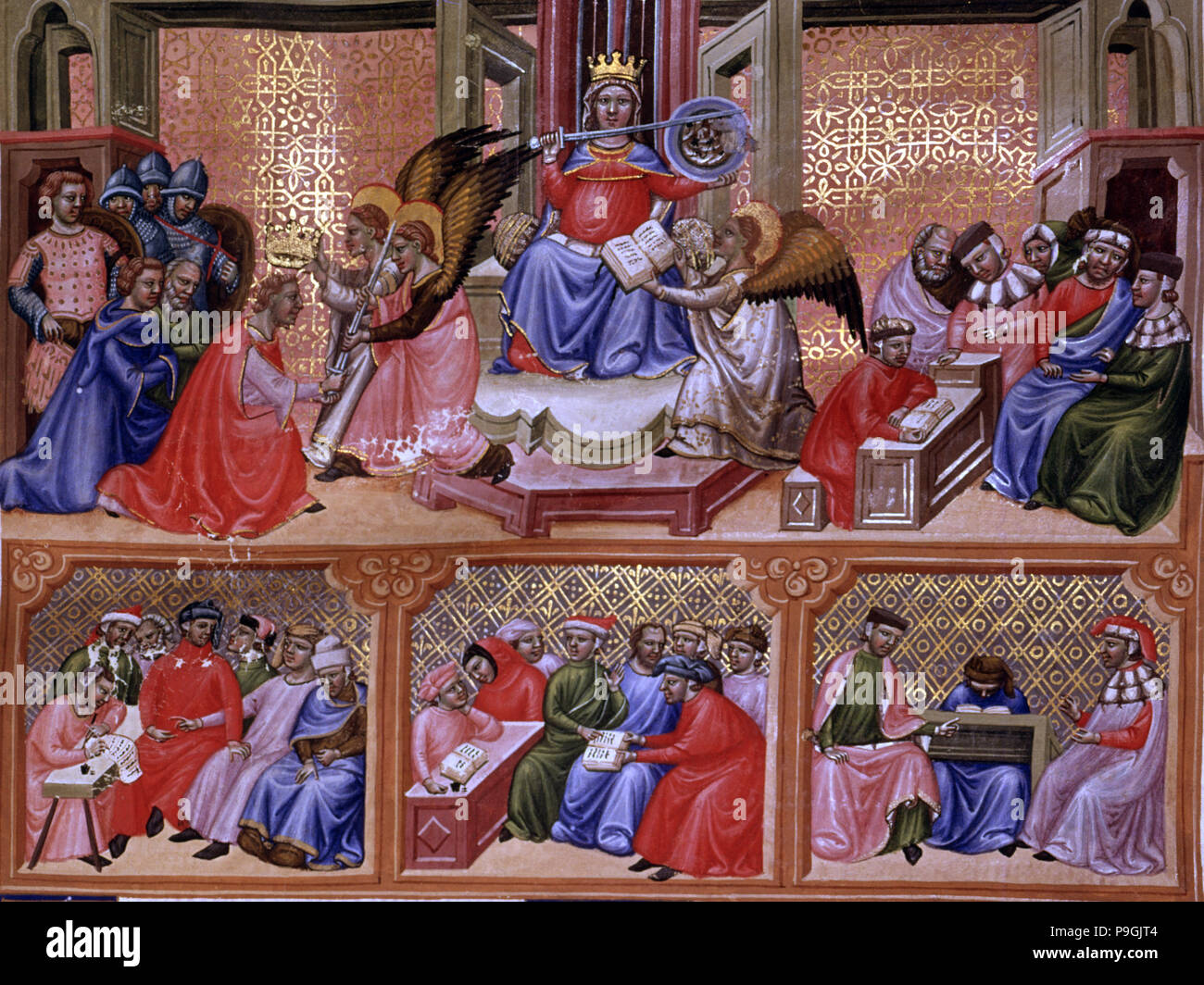 Miniature in 'Codex Justinian Institutiones Feodorum et Alia ...