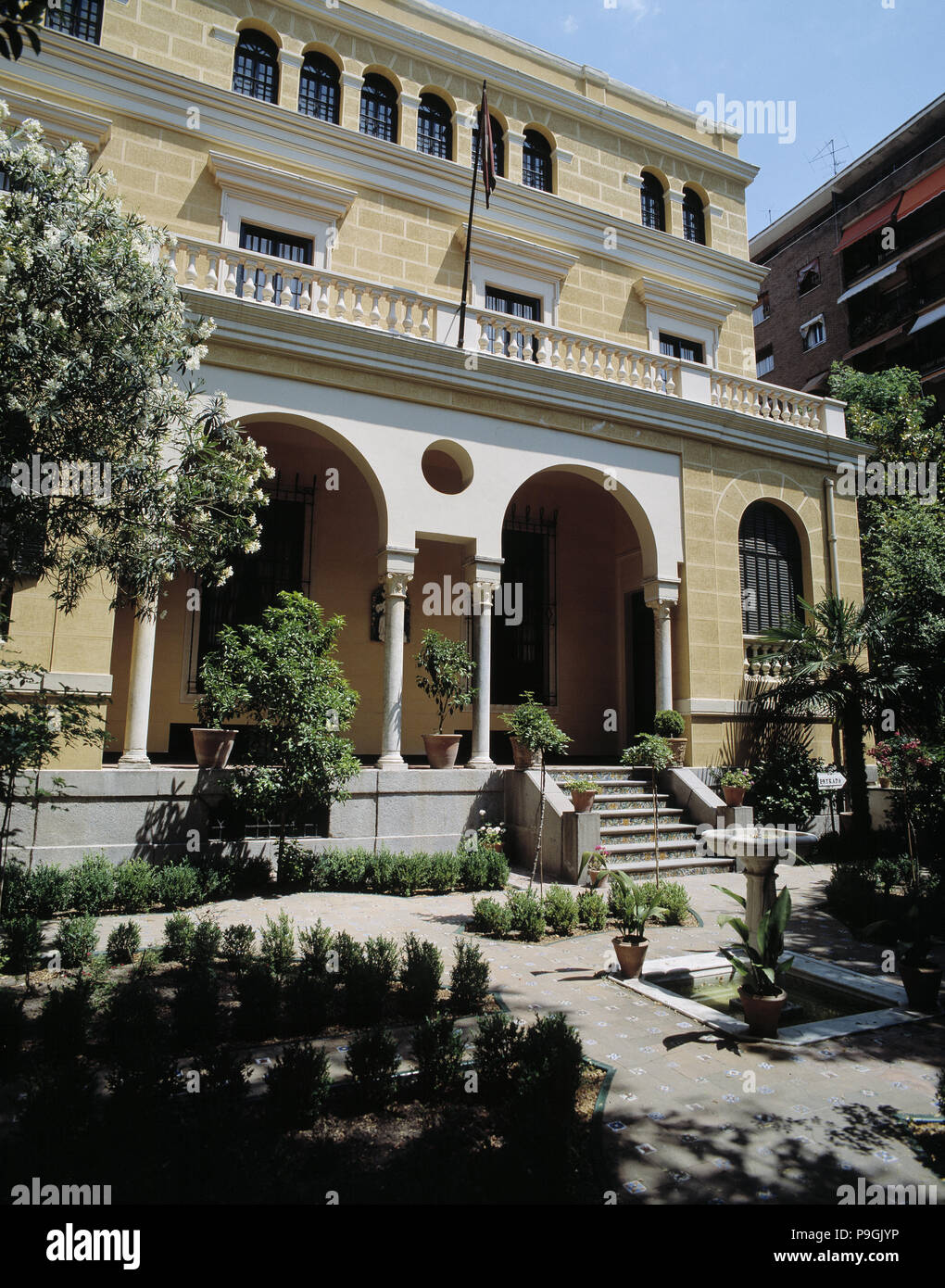 Building of the Sorolla Museum in Madrid Stock Photo - Alamy