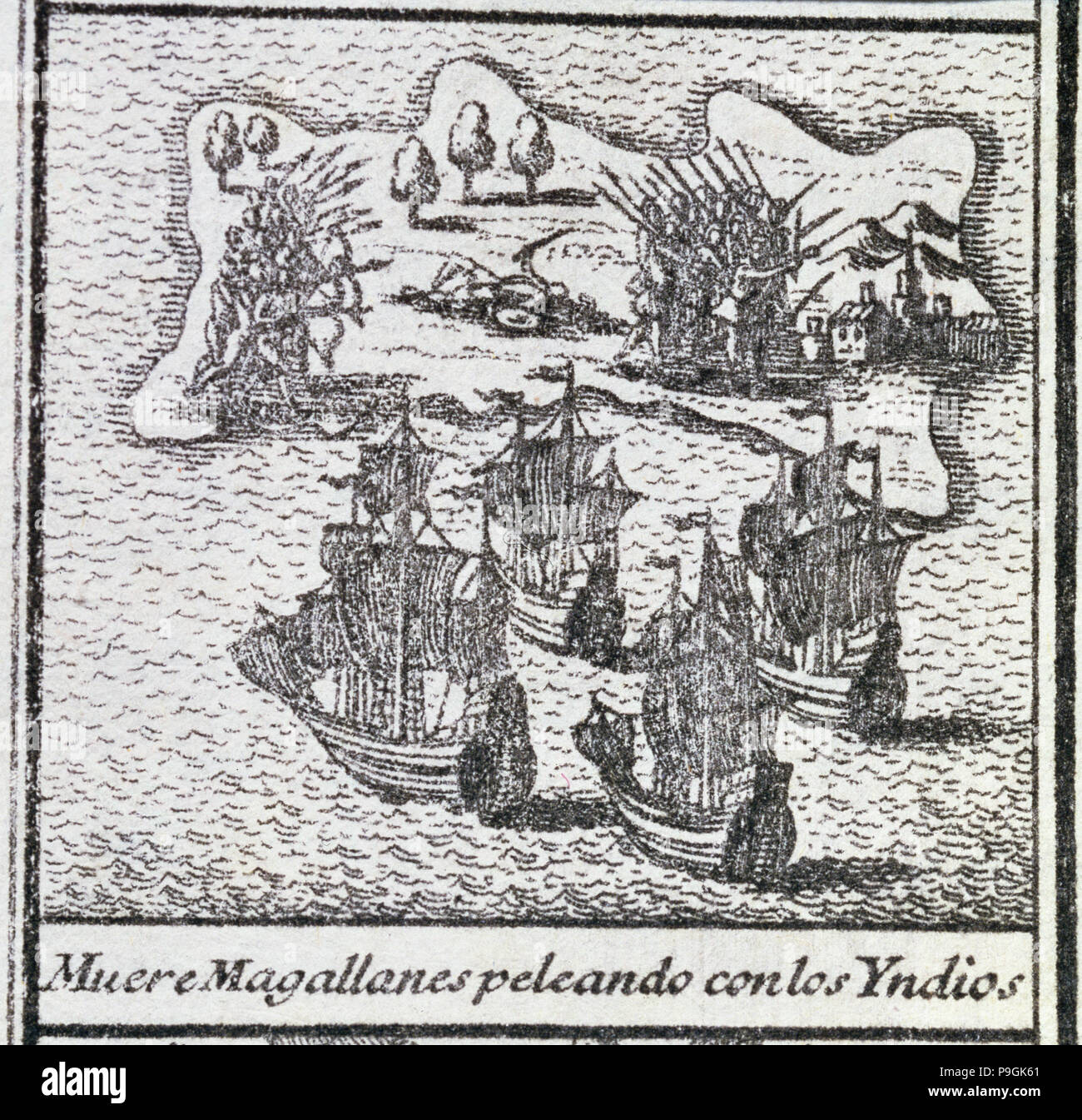 Magellan death hi-res stock photography and images - Alamy