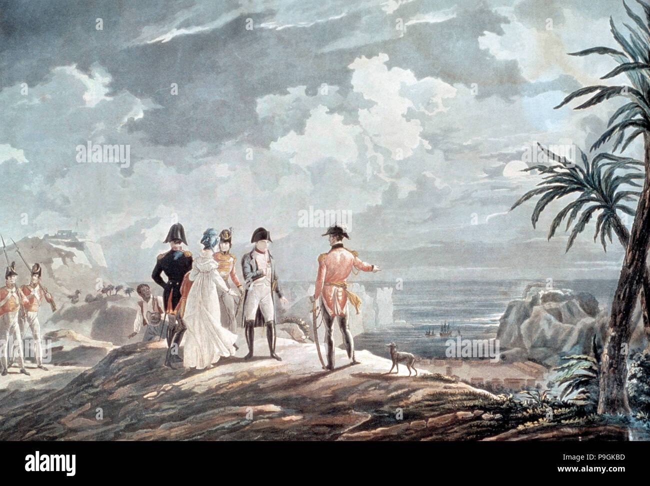 Napoleon in Saint Elena island' Napoleon Bonaparte (1769-1815), French ...