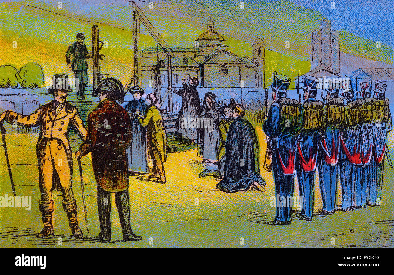 Execution in Barcelona of father Joan Gallifa and his companions in ...