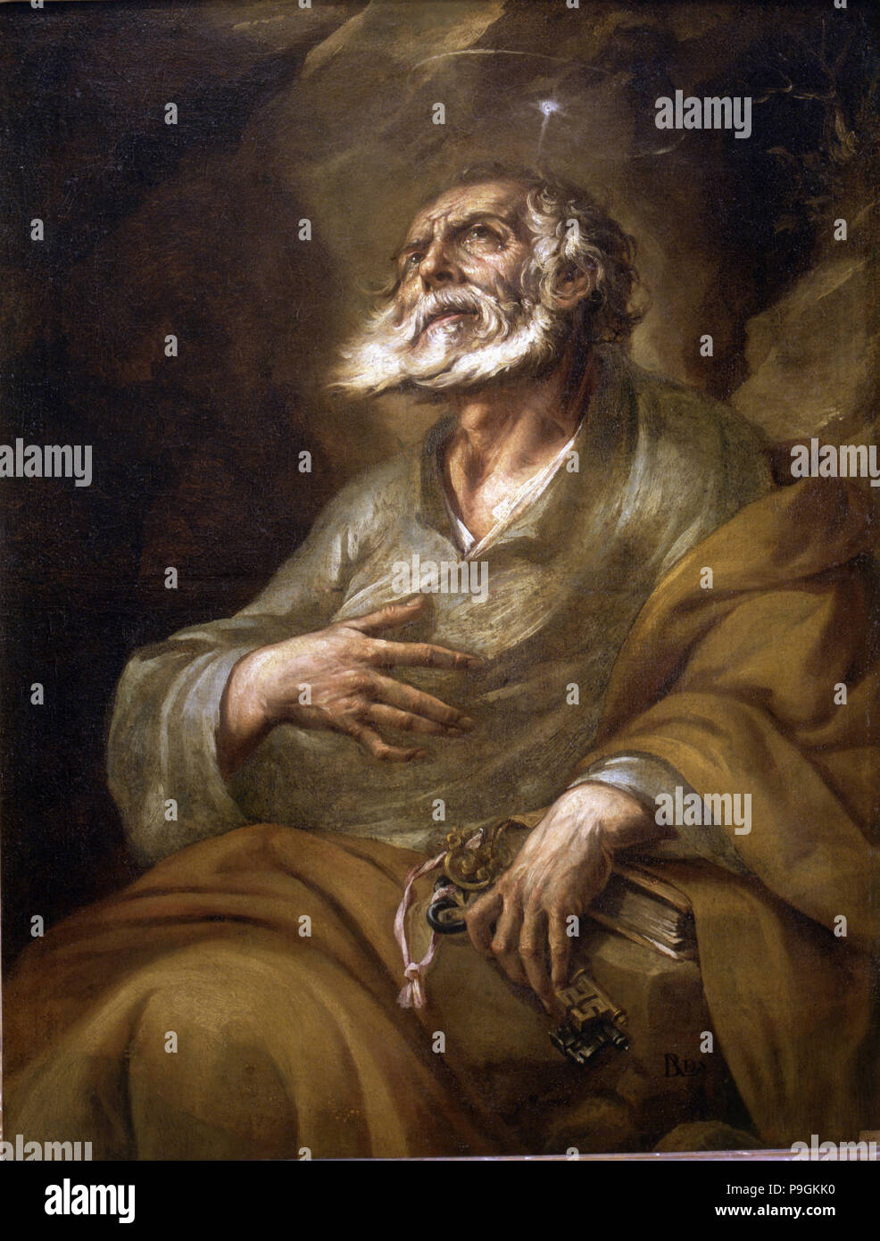 San Pedro, one of the Twelve Apostles, the first bishop of Rome, where ...