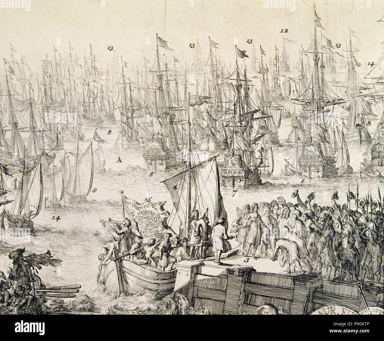 Embarkation of william of orange hi-res stock photography and images ...