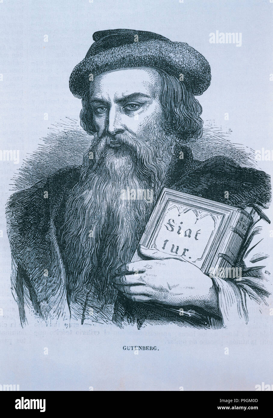 Johannes gutenberg hi-res stock photography and images - Alamy