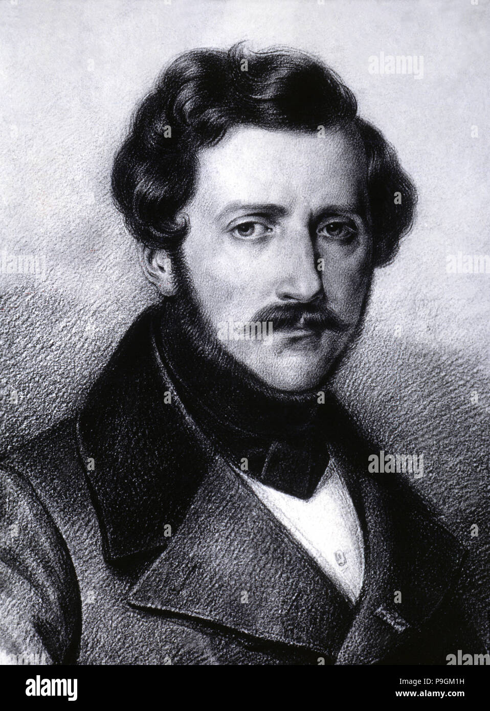 Gaetano Donizetti (1797-1848), Italian composer Stock Photo - Alamy