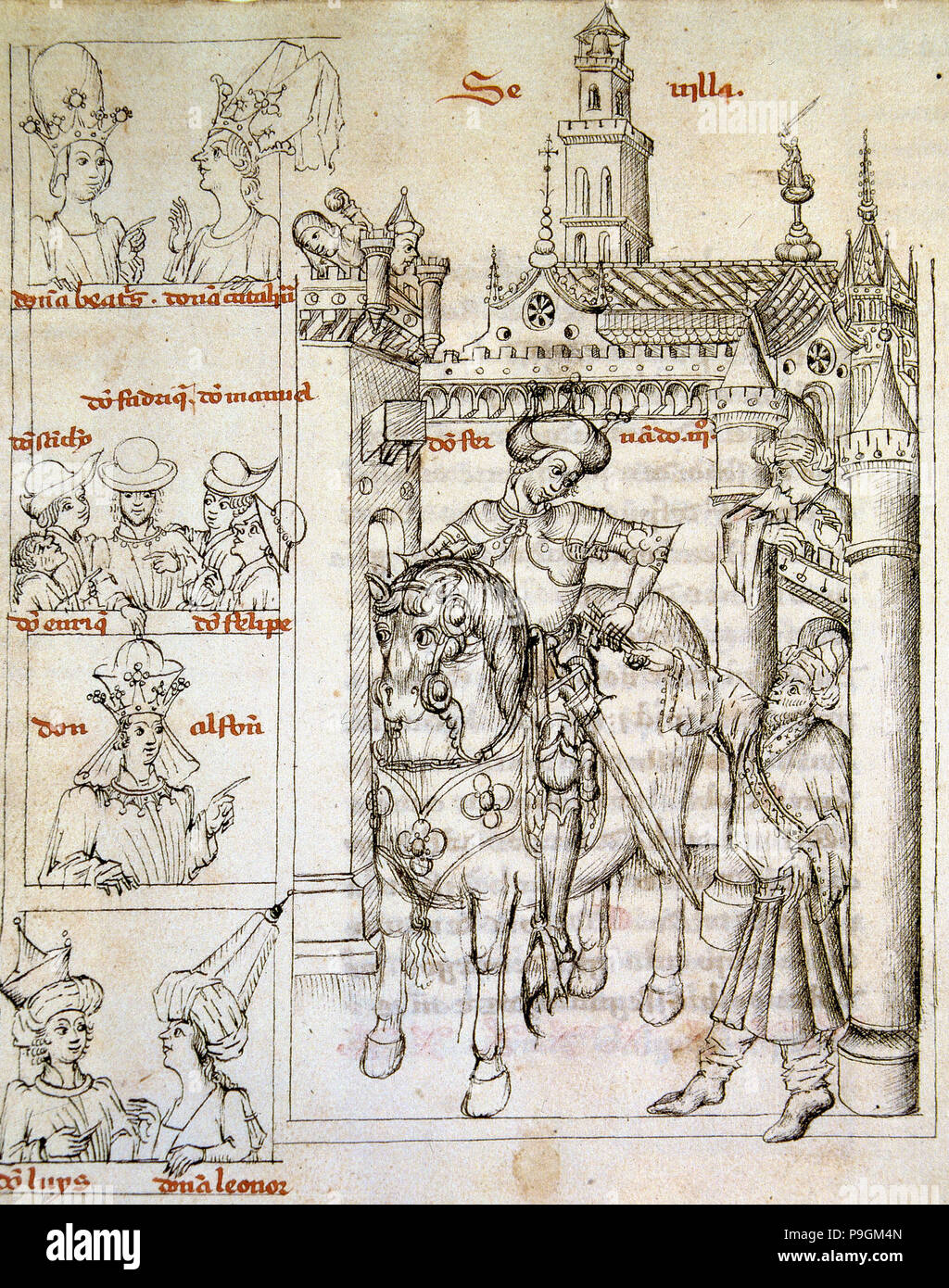 Taking Seville by Ferdinand III 'The Saint', illustration in the ...