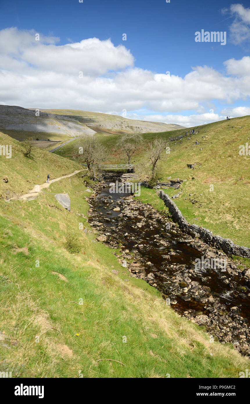 Family hiking yorkshire dales hi-res stock photography and images - Alamy