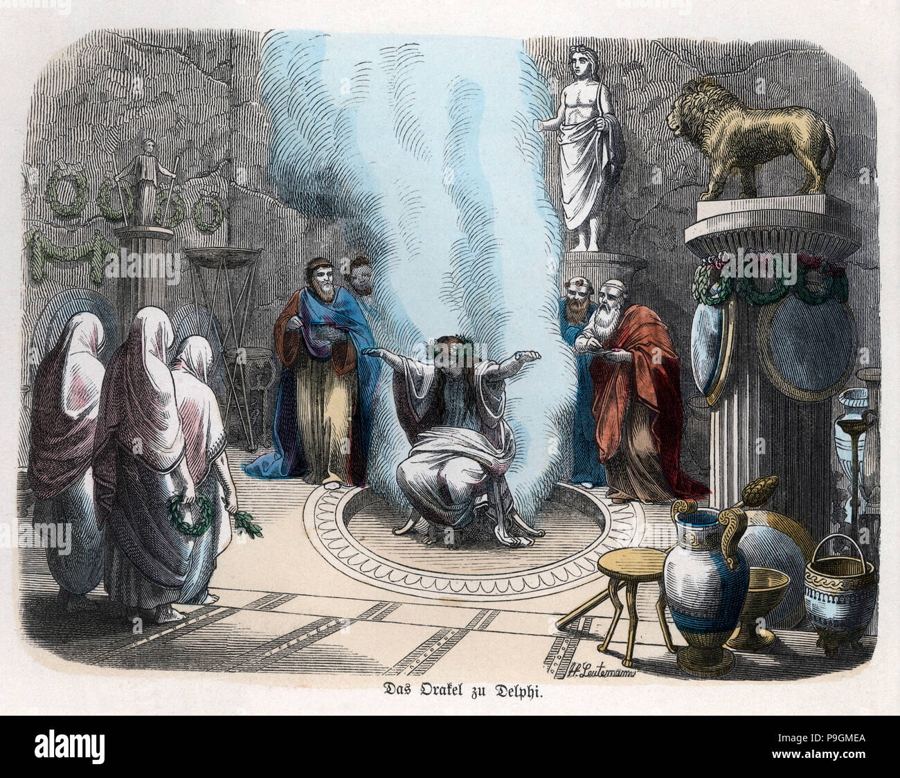 Oracle of delphi hi-res stock photography and images - Alamy