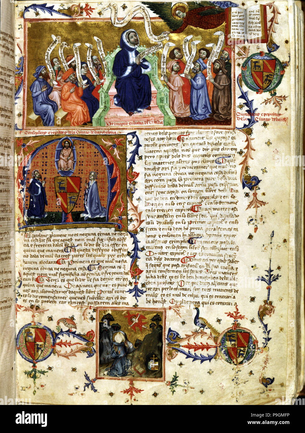 14th century manuscripts hi-res stock photography and images - Alamy