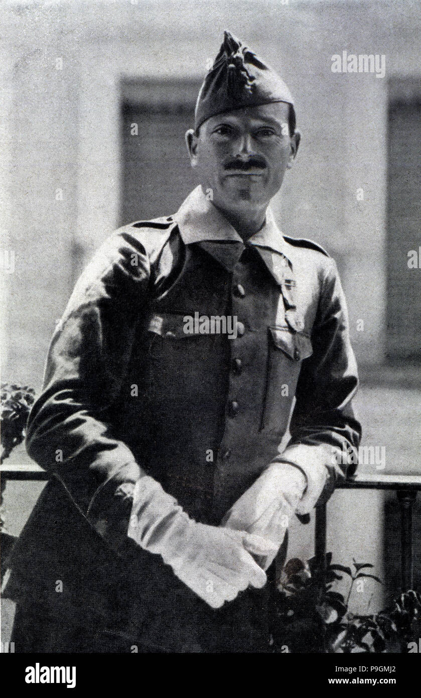 José Millán Astray and Terreros (1879-1954), Spanish militar, founder ...