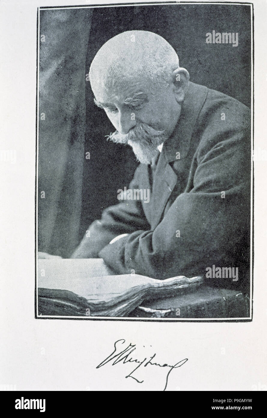 Joris-Karl Huysmans, (184 -1907), French novelist Stock Photo - Alamy