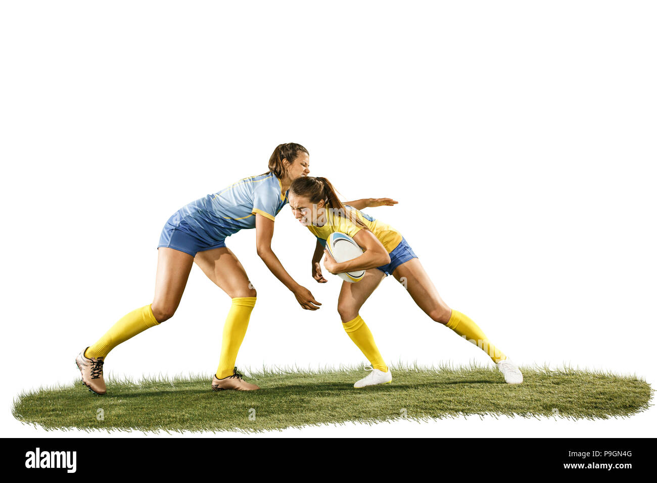 Female rugby game hi-res stock photography and images - Alamy