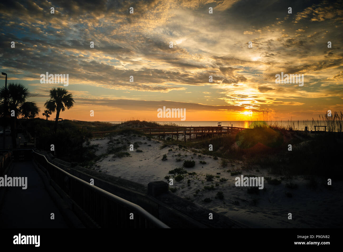 Tybee Island Georgia Stock Photo - Alamy
