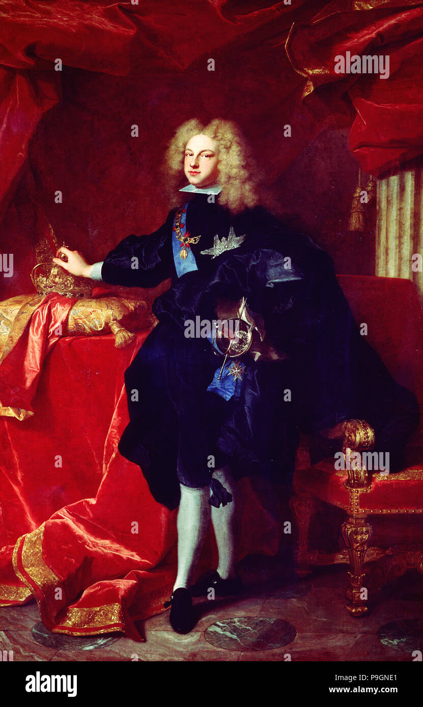 Hyacinthe rigaud felipe v hi-res stock photography and images - Alamy
