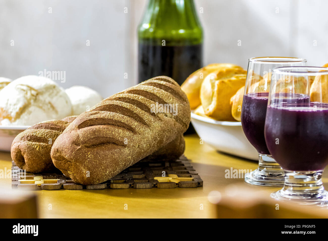 Assorted breads bread rolls hi-res stock photography and images - Alamy