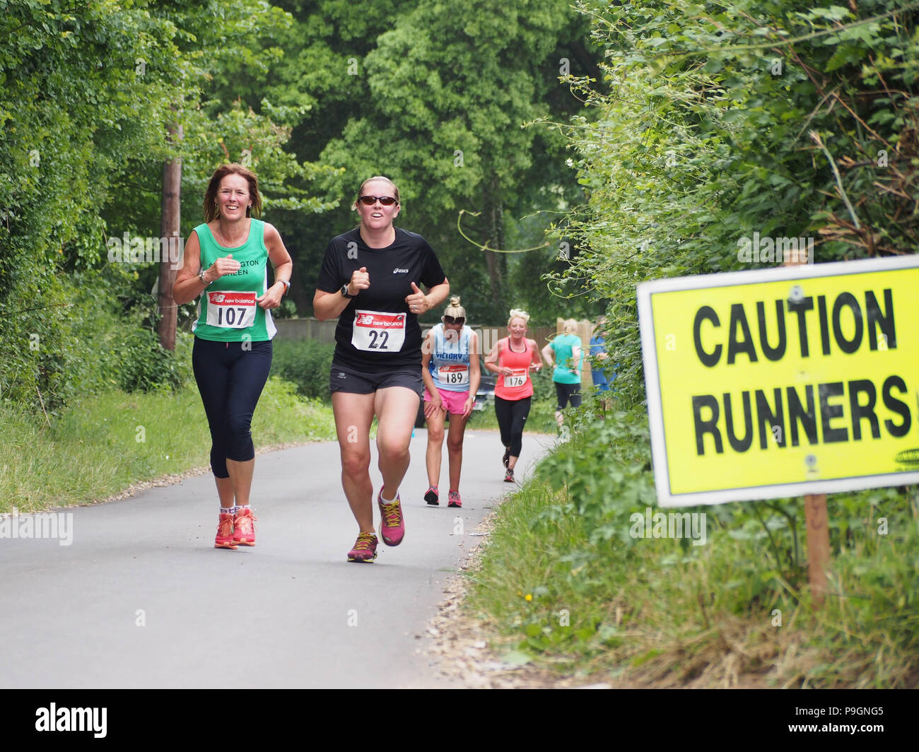 Road Signage For Race High Resolution Stock Photography and Images - Alamy