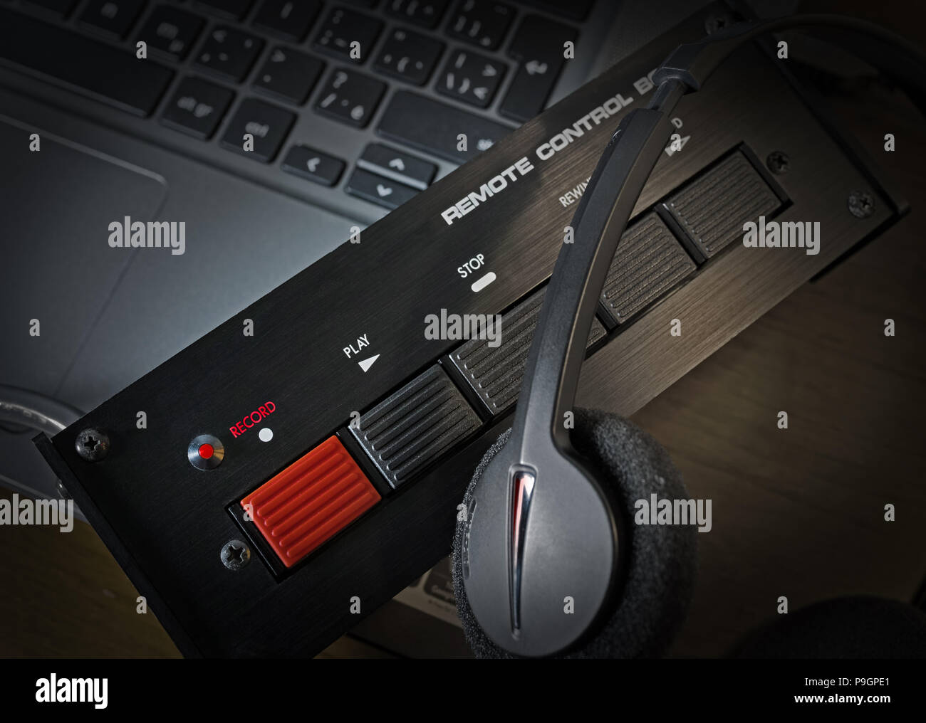 Recoding device hi-res stock photography and images - Alamy