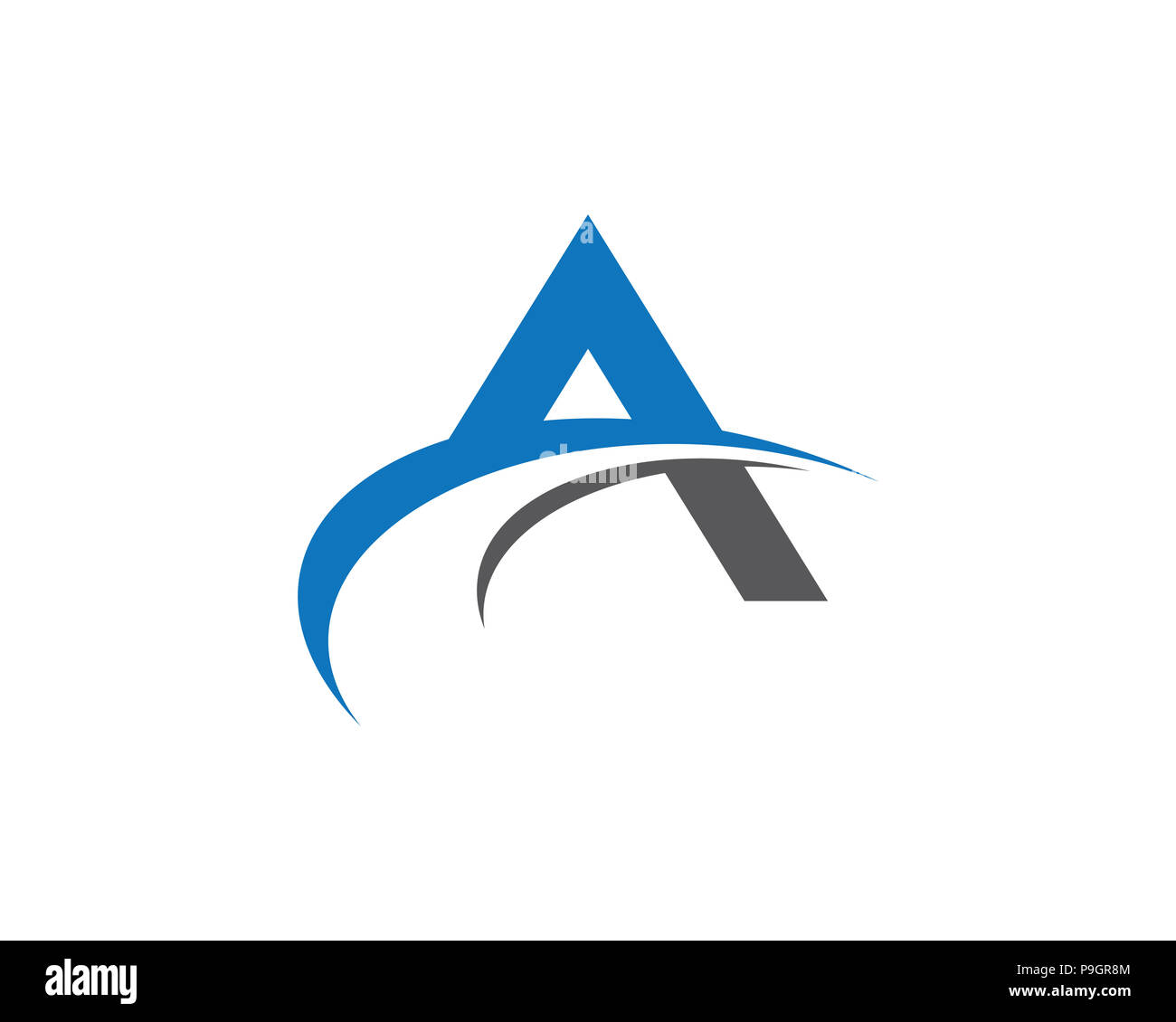Letter a symbol illustration design Stock Photo - Alamy