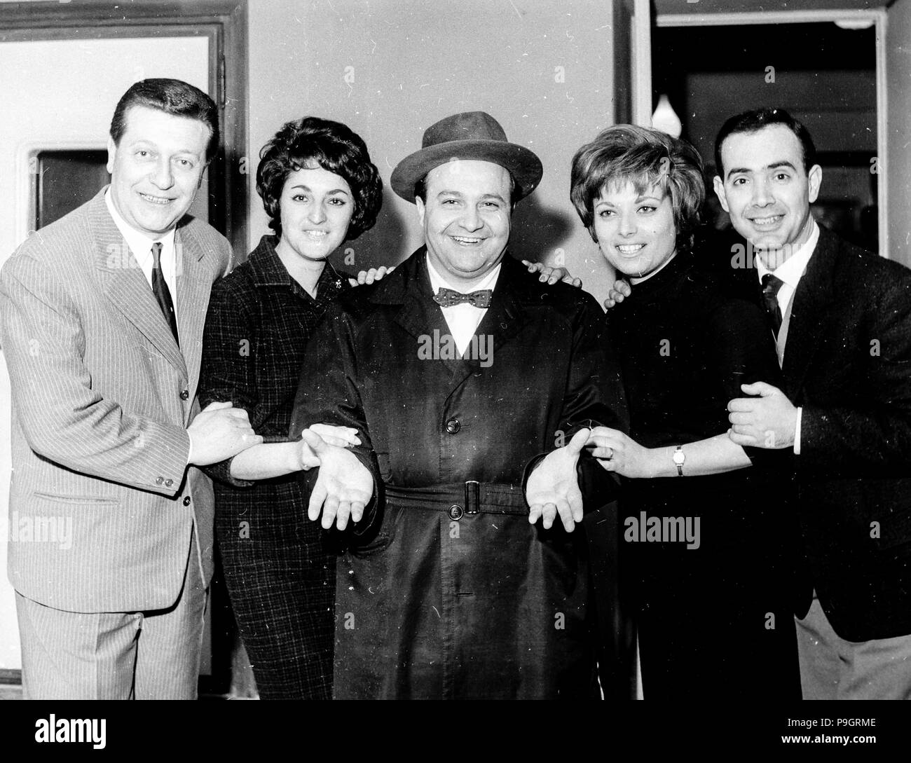 aurelio fierro with the band okay, 1962 Stock Photo - Alamy