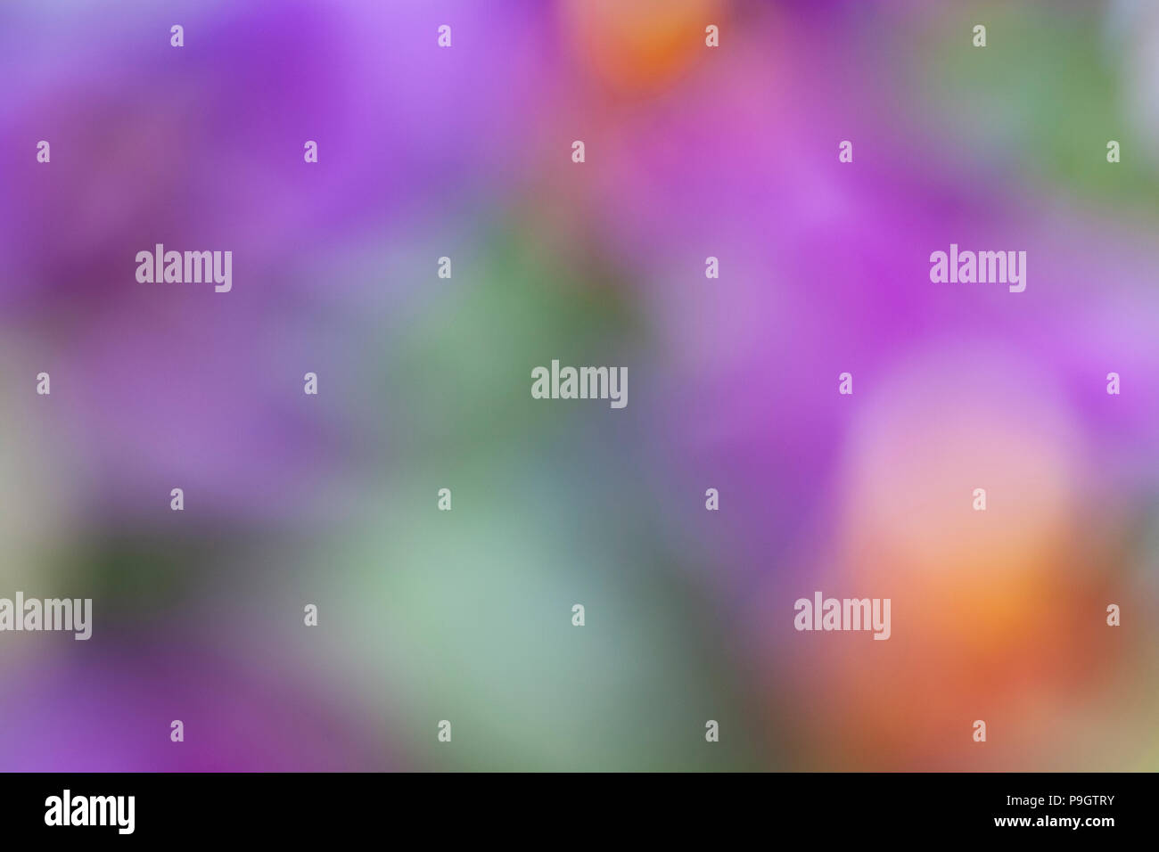 Soft focus abstract color patterns on handmade glass Stock Photo - Alamy