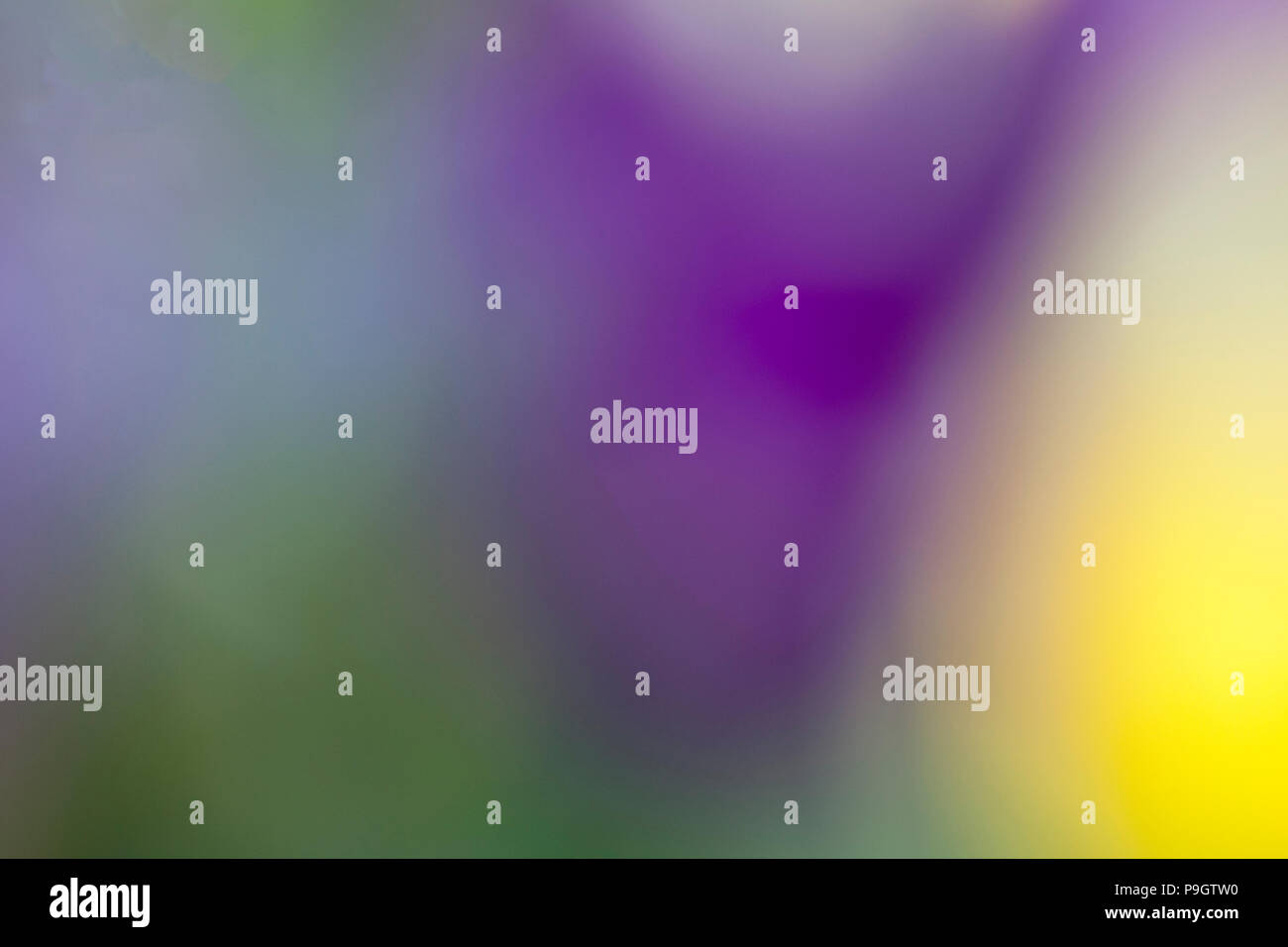 Soft focus abstract color patterns on handmade glass Stock Photo - Alamy