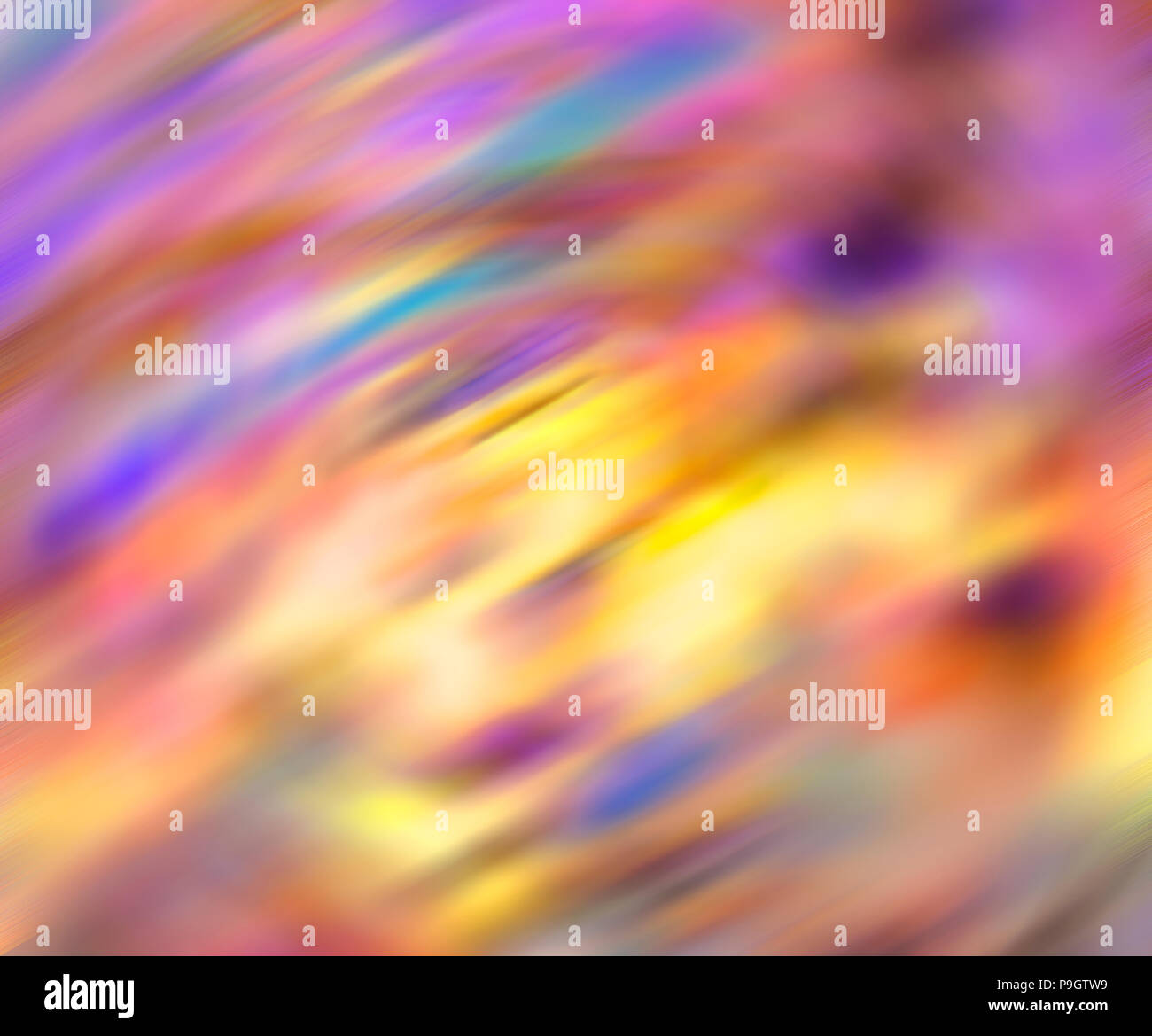 Soft focus abstract color patterns on handmade glass Stock Photo - Alamy