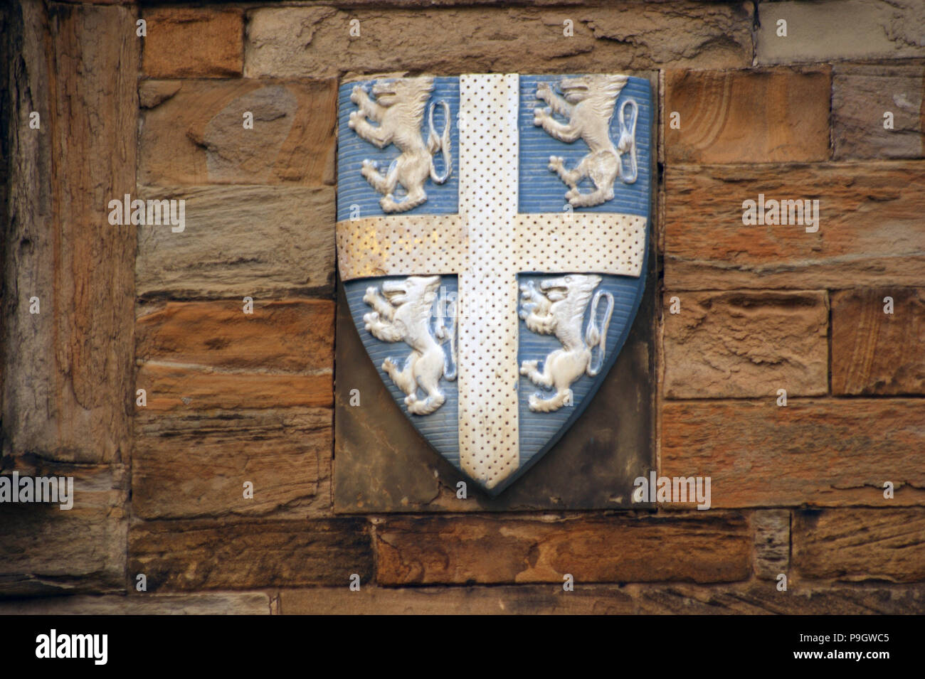 Durham City England UK Bishop of Durham and University of Durham Crest ...