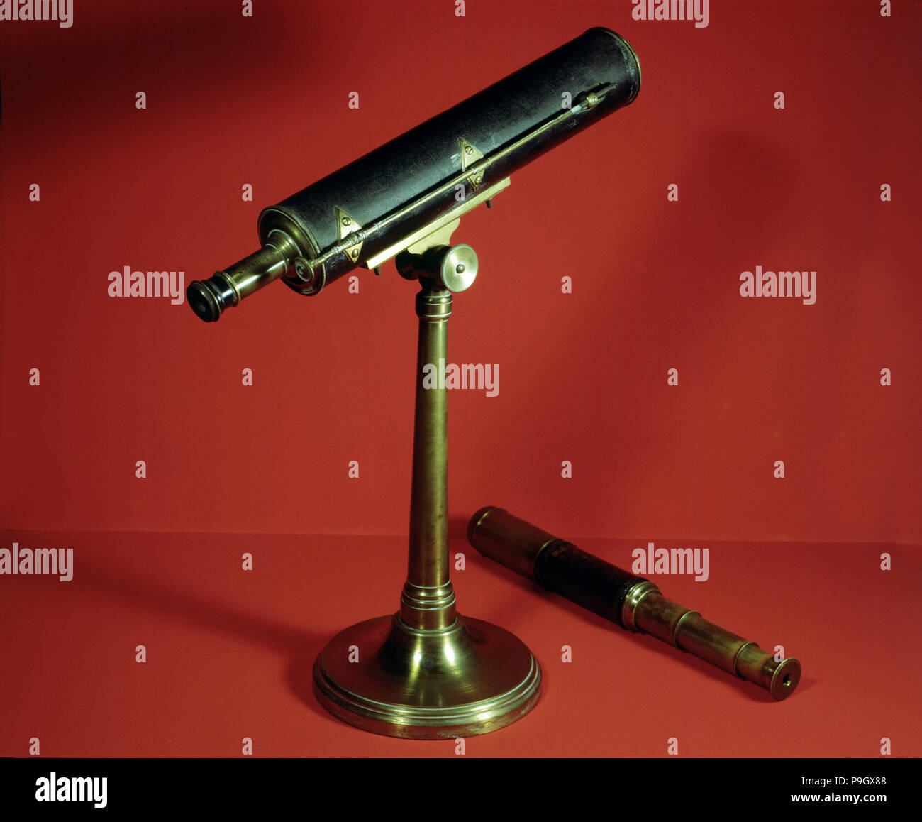 Galileo Telescope, from late 1700 Stock Photo - Alamy