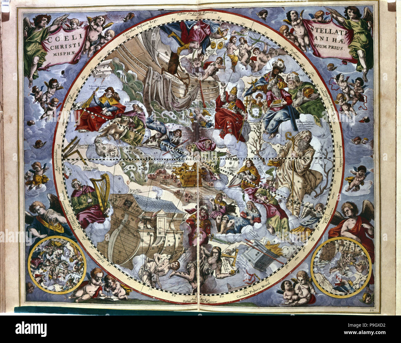 Andreas cellarius harmonia macrocosmic hi-res stock photography and ...