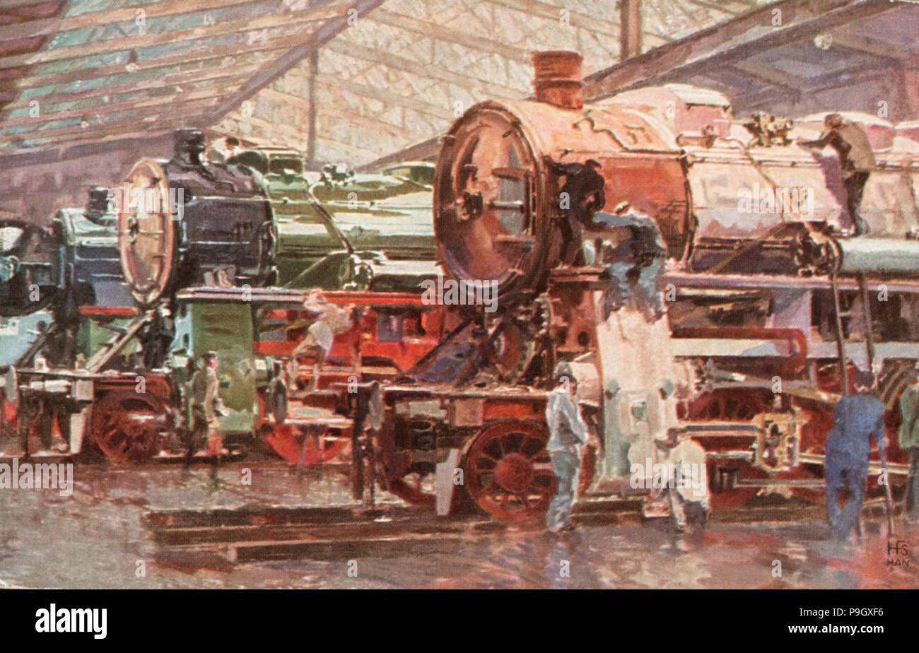 Steam engine shed hi-res stock photography and images - Alamy