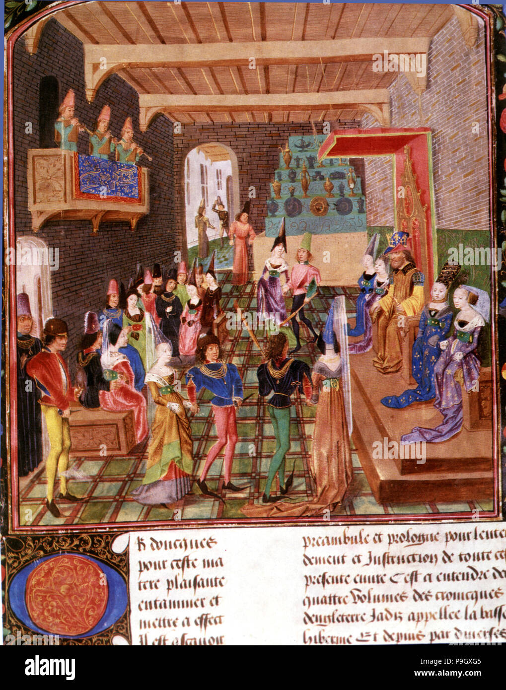 14th century dance hi-res stock photography and images - Alamy