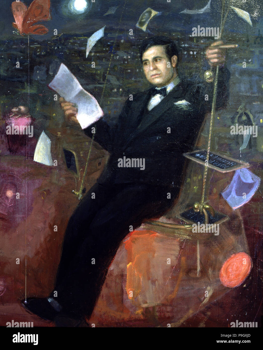 Ramón Gómez de la Serna (1888-1963), Spanish writer Stock Photo - Alamy