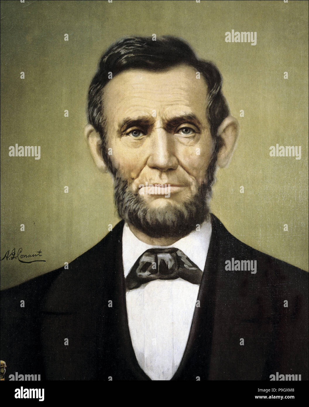 1865 abraham lincoln hi-res stock photography and images - Alamy
