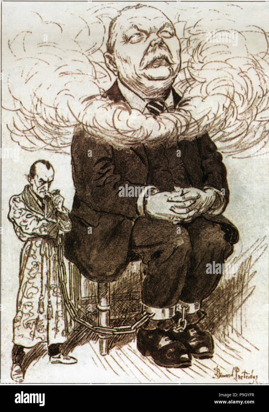 Arthur Conan Doyle (1859-1930), English doctor and writer, creator of ...